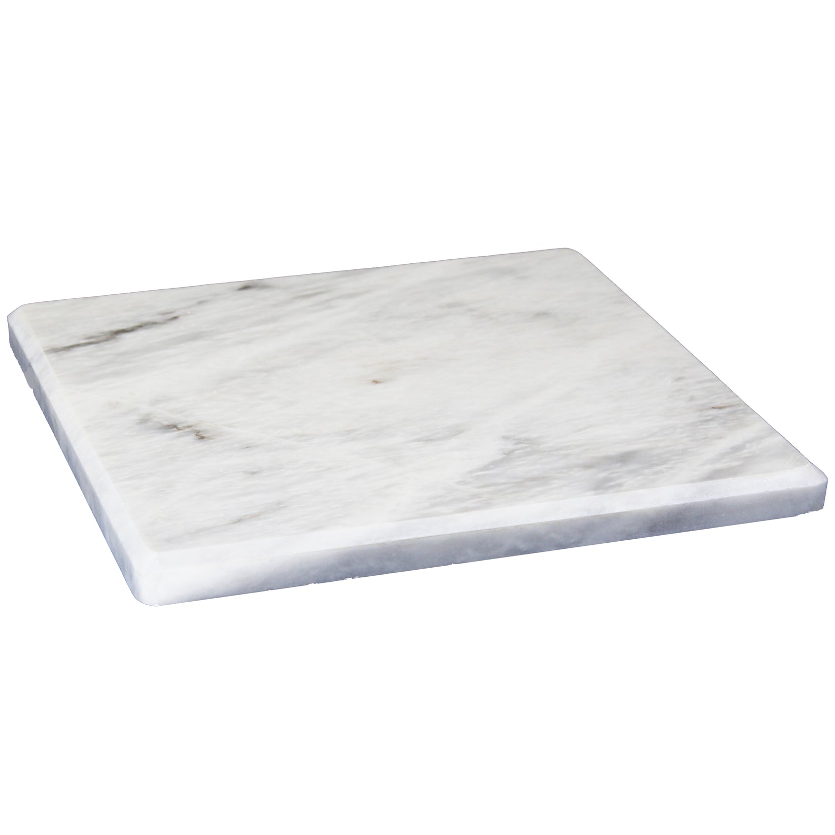 Natural Geo Decorative White Square Marble Kitchen Cutting Board ...